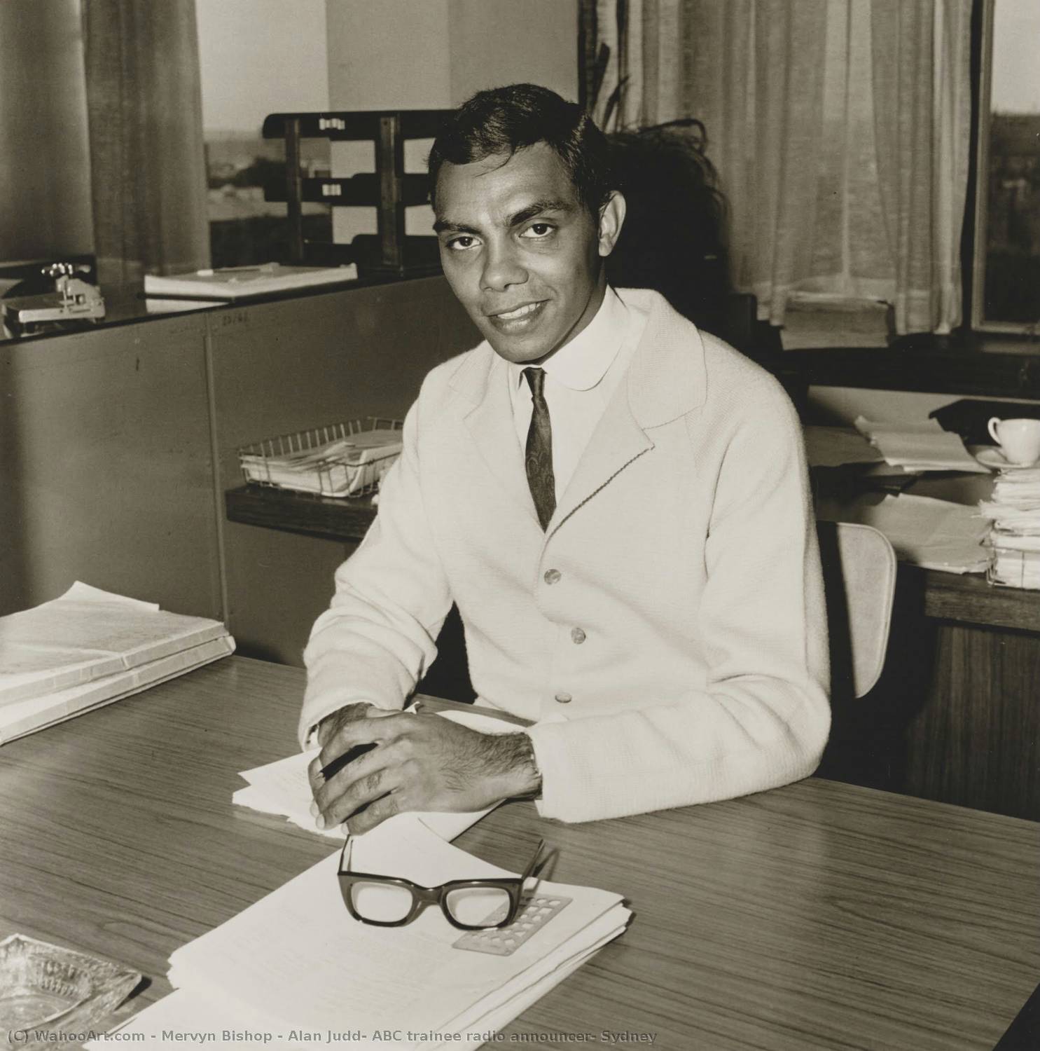 Alan Judd, ABC aprendió radio, Sydney, 2008 de Mervyn Bishop Mervyn ...