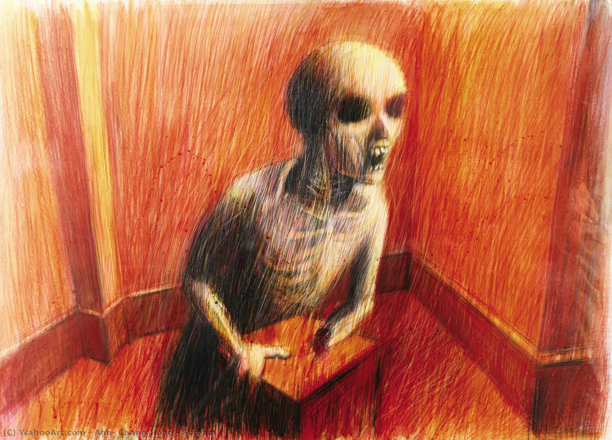 Scream, 1986 by Ahn, Chang Hong Ahn, Chang Hong | WahooArt.com