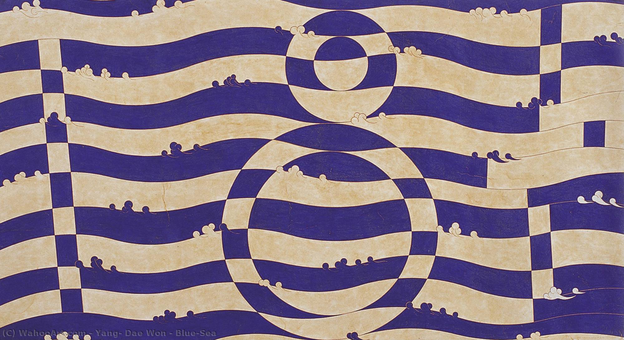 Blue-Sea, 2006 de Yang, Dae Won Yang, Dae Won | WahooArt.com