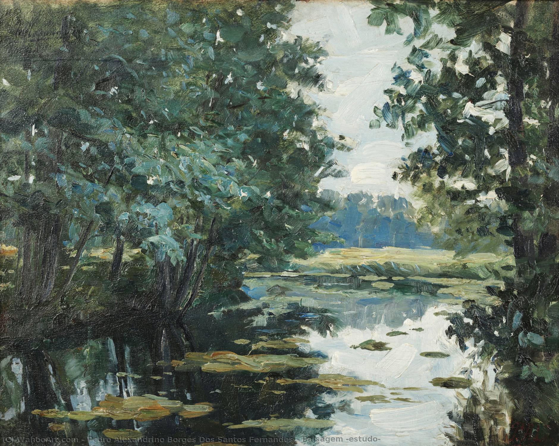 Приобрести Репродукции Изобразительного Искусства Paisagem (estudo ...