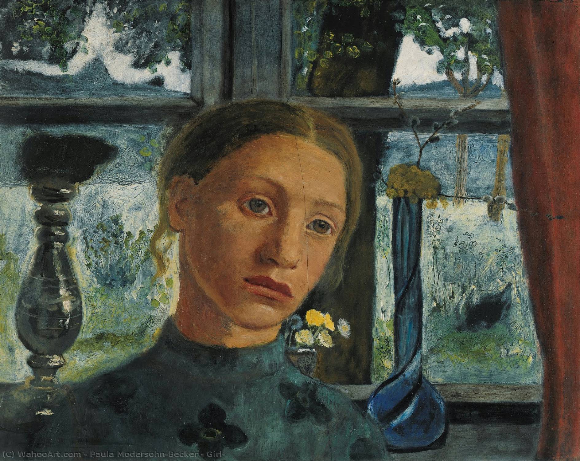 Get Paintings Reproductions Girl\, 1902 by Paula Modersohn-Becker (1876 ...