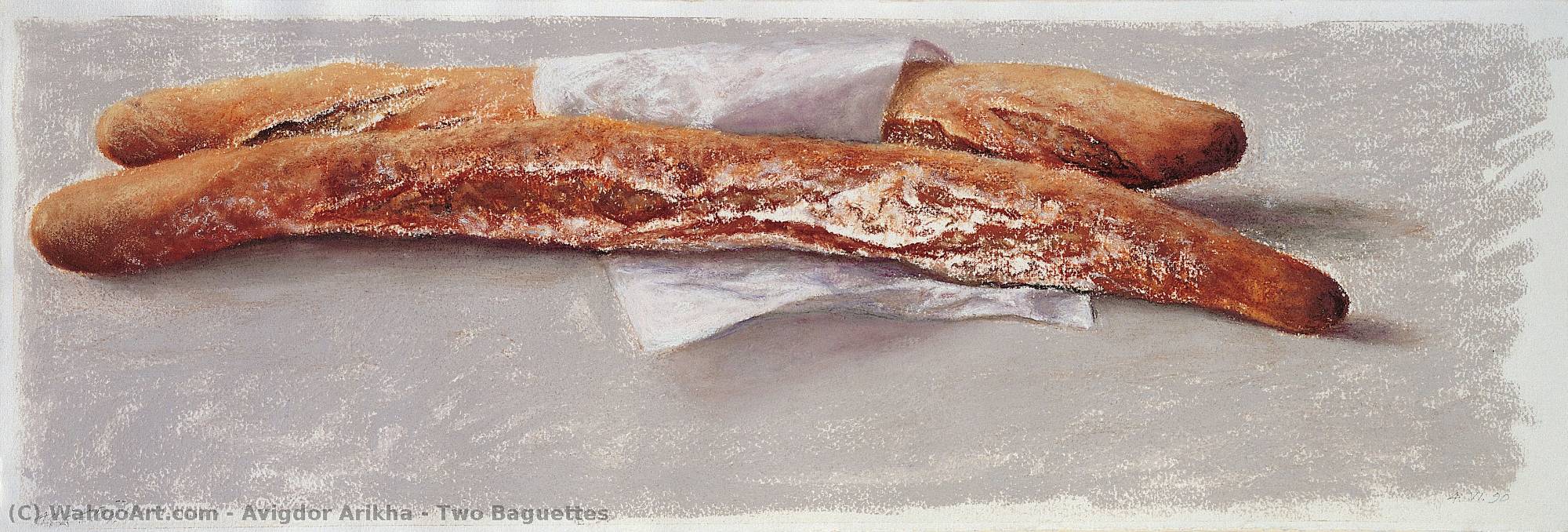 Dos Baguettes, 1990 de Avigdor Arikha (1929-2010, Romania) Avigdor ...