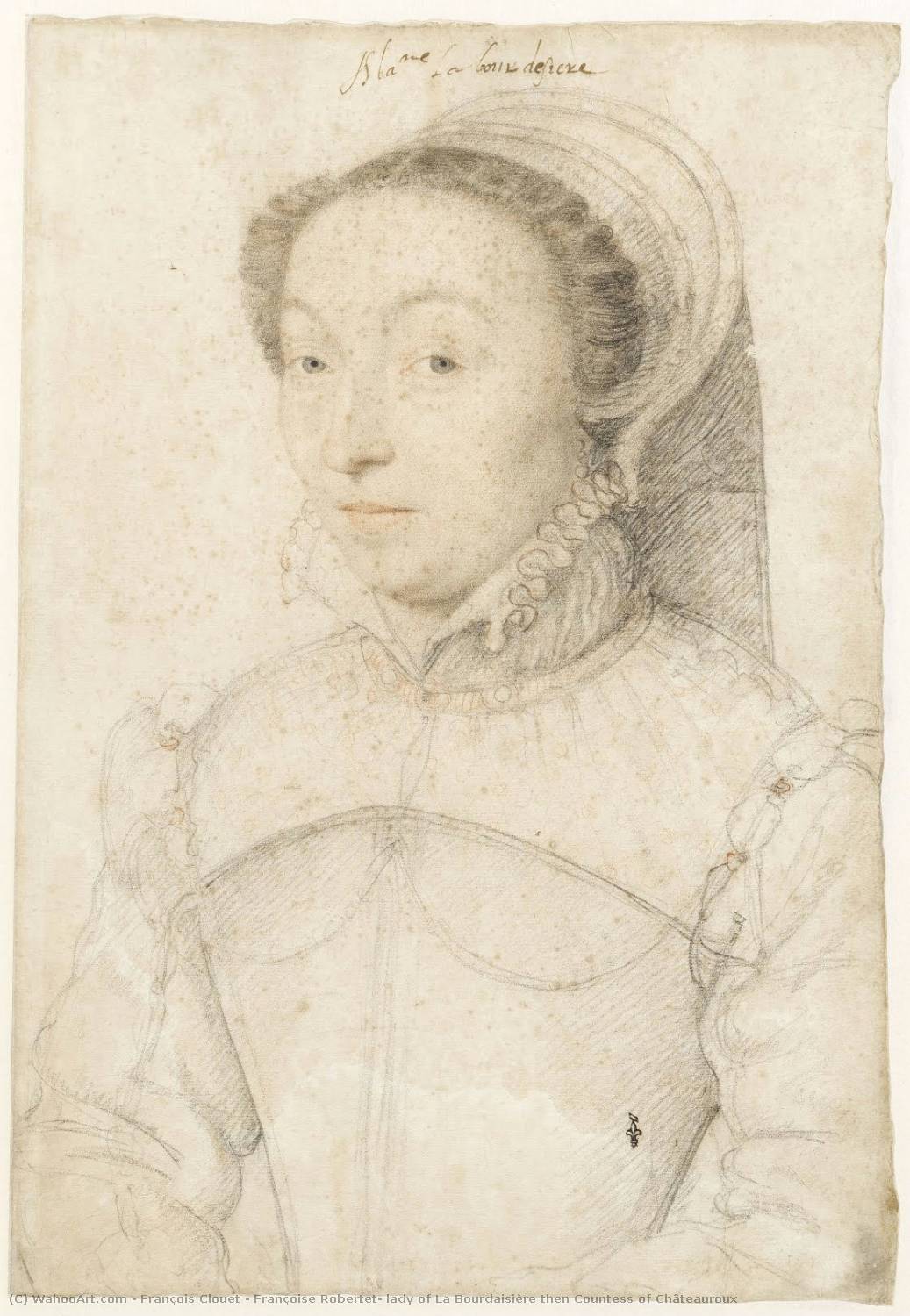 Artwork Replica Françoise Robertet, lady of La Bourdaisière then ...