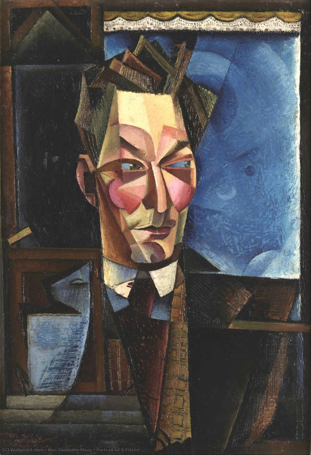 Comprar Reproducciones De Arte Del Museo Retrato de un amigo, 1926 de ...