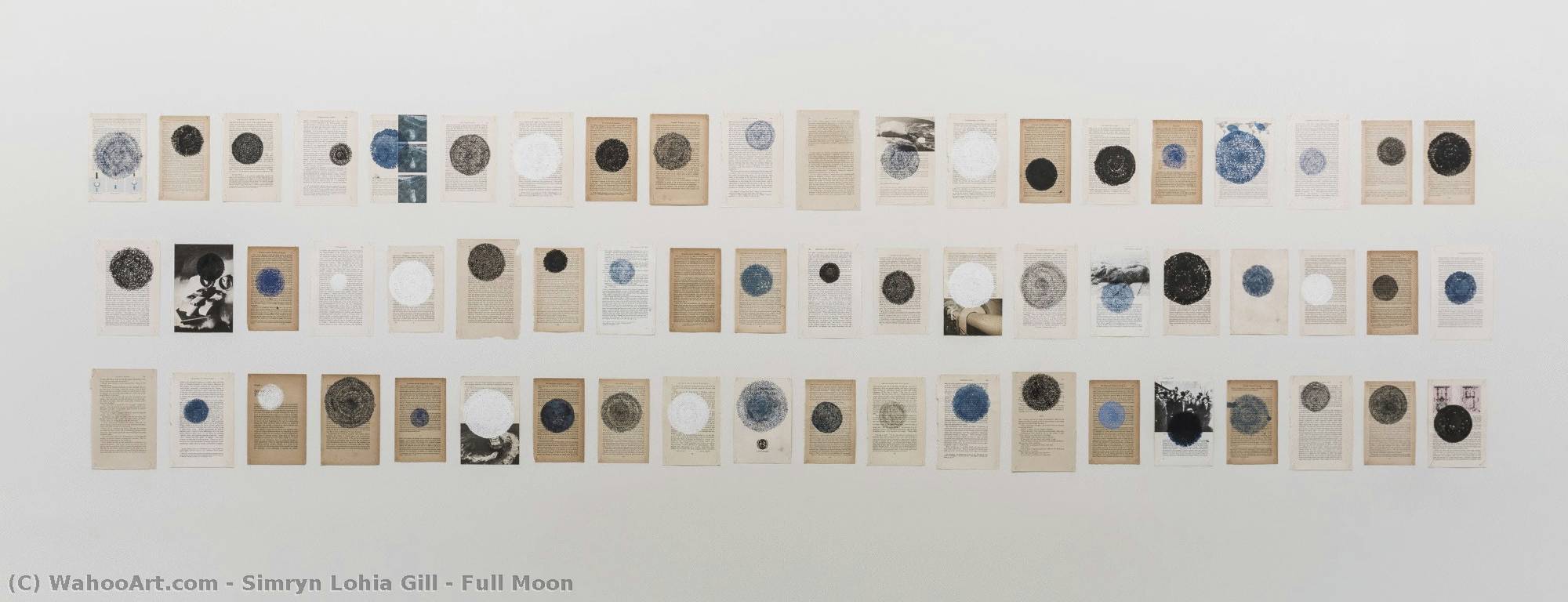 Pleine Lune, 2012 de Simryn Lohia Gill Simryn Lohia Gill | WahooArt.com