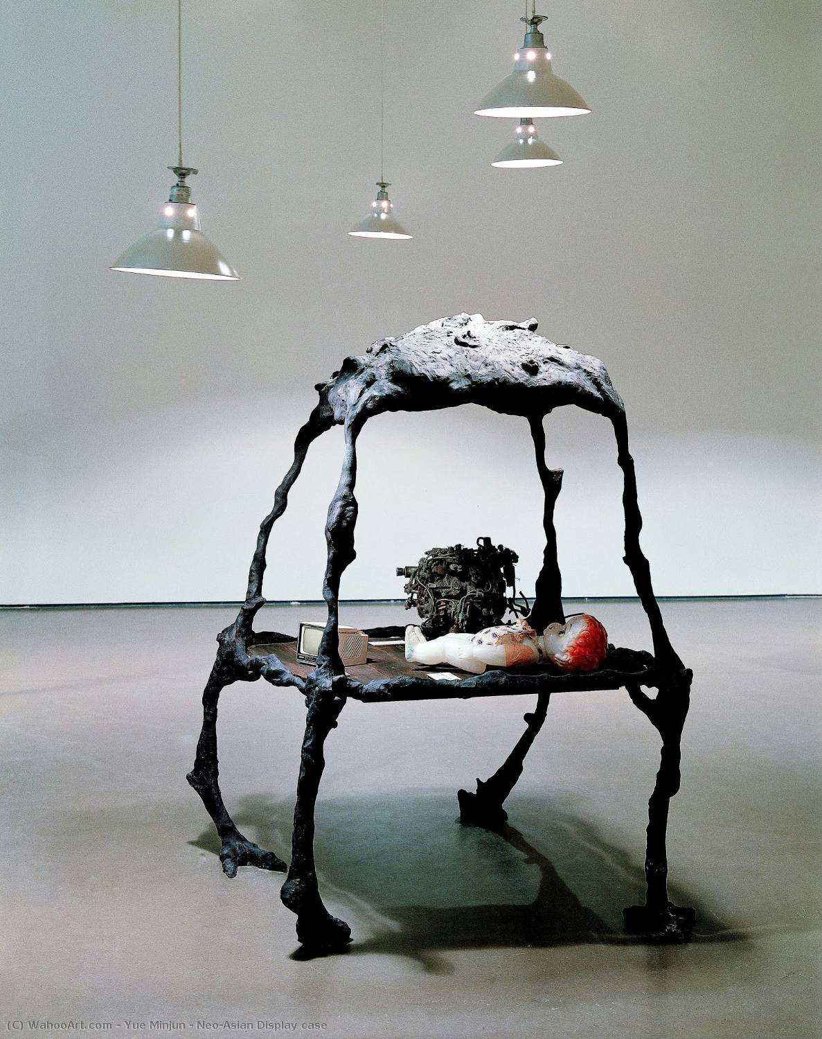 Neo-Asian Display case de Yue Minjun Yue Minjun | WahooArt.com