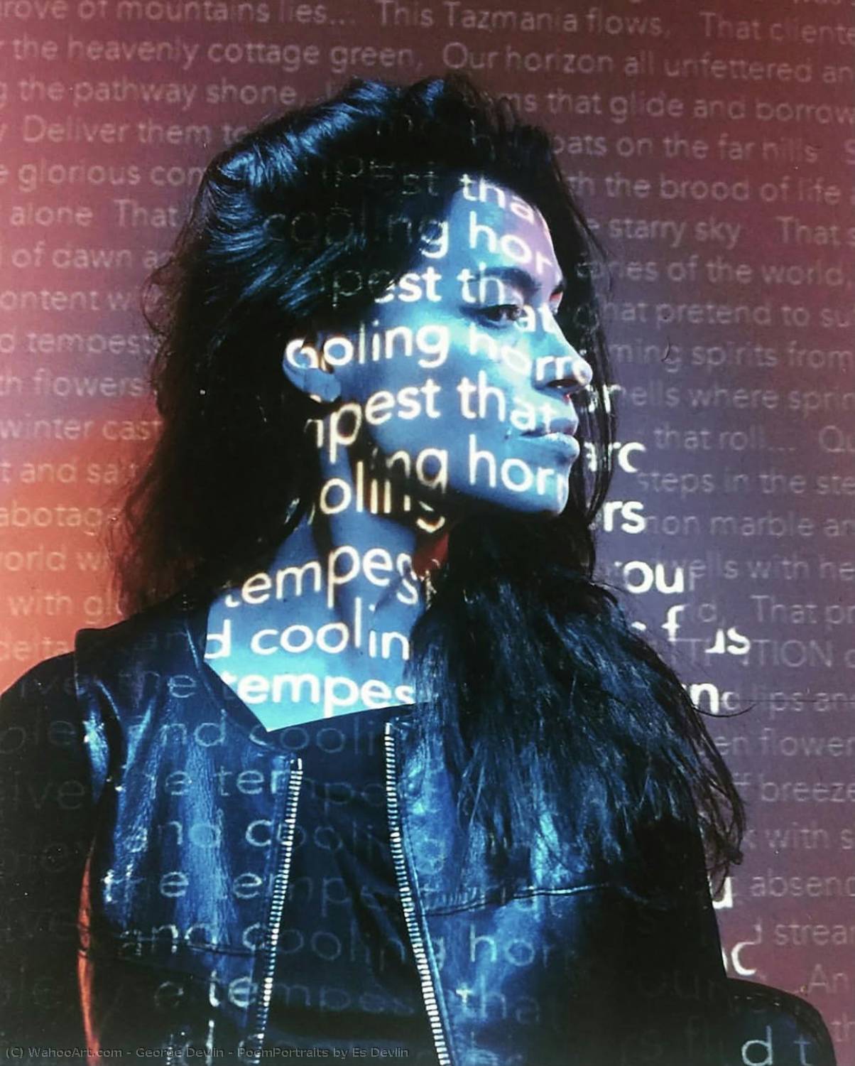 PoemPortraits by Es Devlin by George Devlin (1937-2014) George Devlin ...