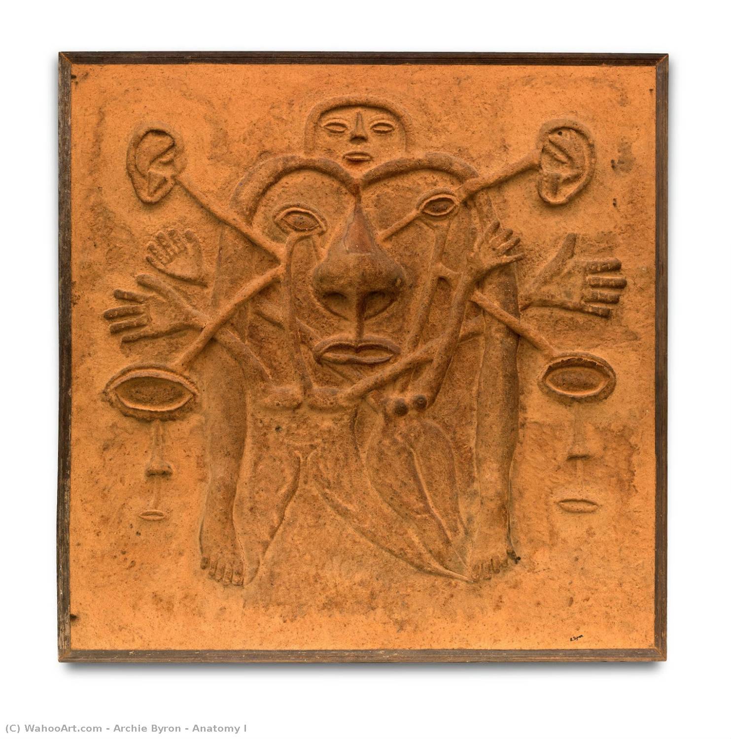 Anatomia I, 1987 por Archie Byron (1928-2005, United States) Archie ...