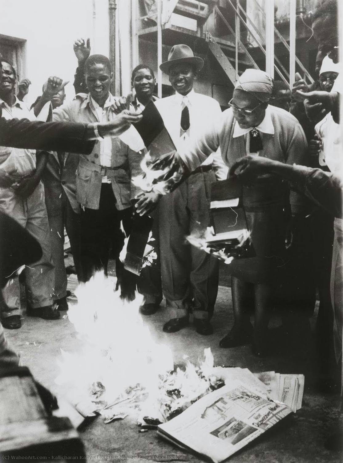 Florence Mkhize Burns Pass Book, 1960 de Kallicharan Kally (1925-2017 ...