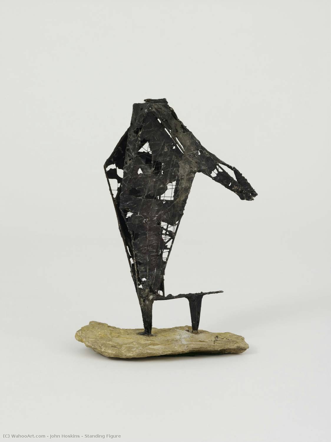 Standing Figure, 1956 by John Hoskins John Hoskins | WahooArt.com