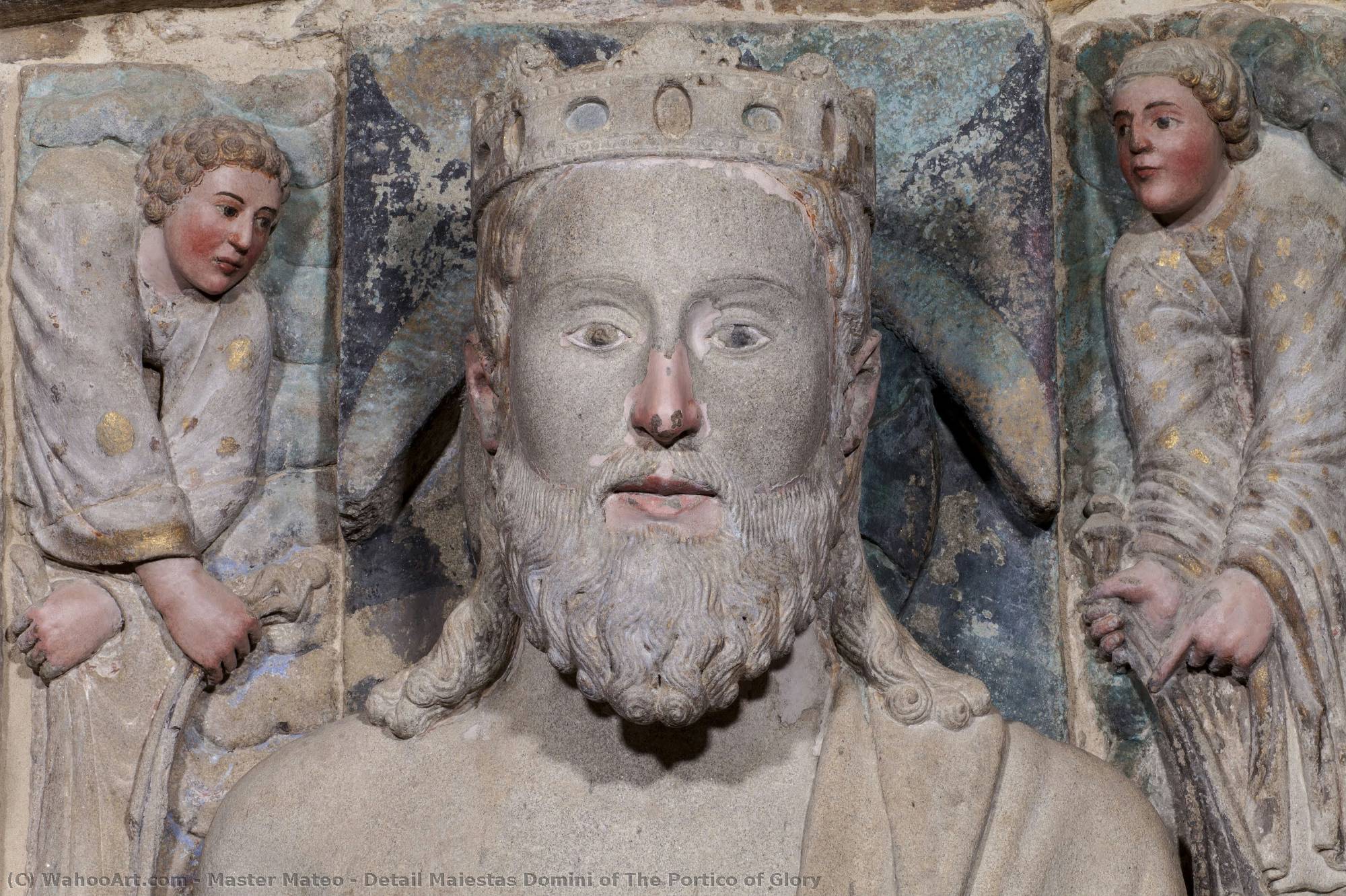 Get Art Reproductions Detail Maiestas Domini of The Portico of Glory ...