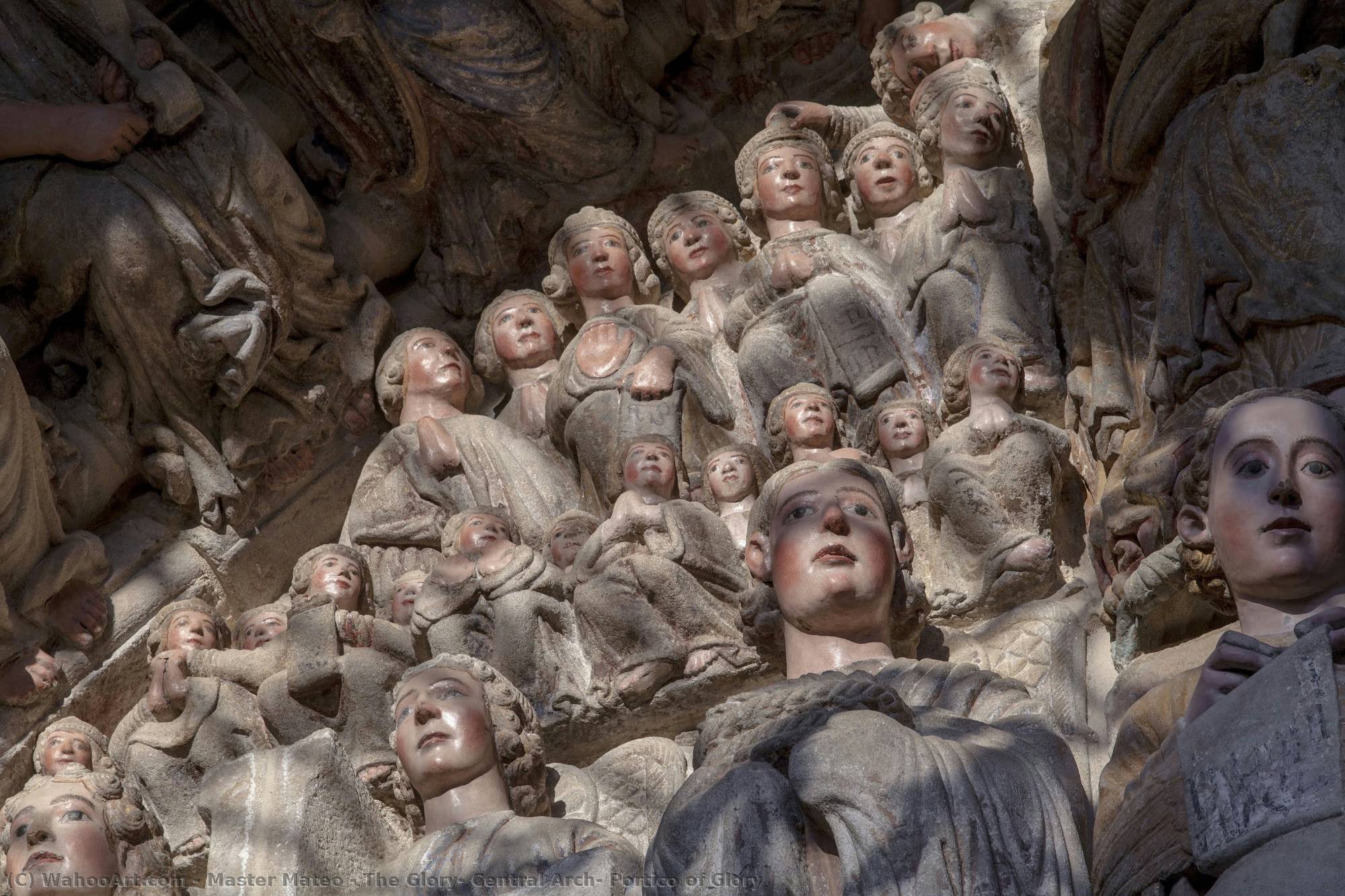 Buy Museum Art Reproductions The Glory, Central Arch, Portico of Glory ...