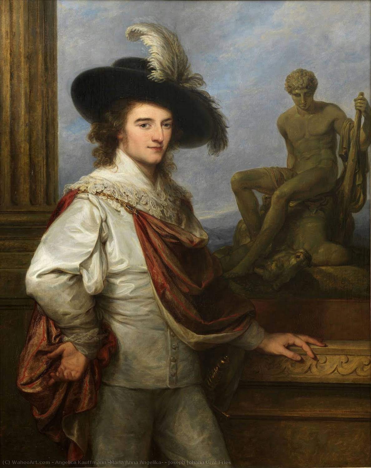 Get Paintings Reproductions Joseph Johann Graf Fries, 1787 by Angelica ...