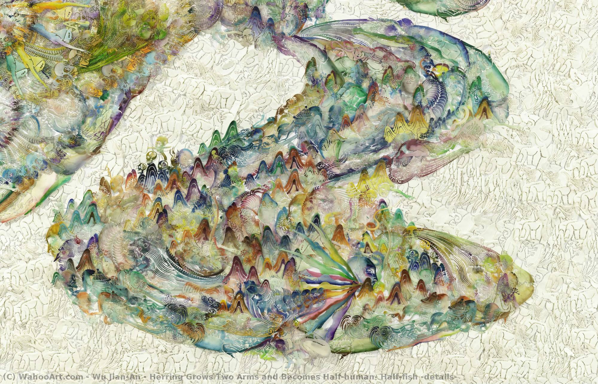 Herring crece dos brazos y se convierte en medio humano, medio pez ...