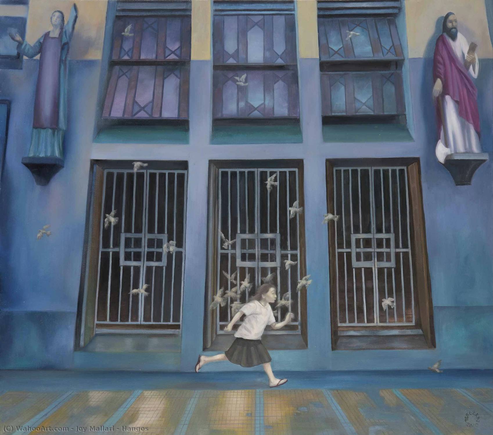 Hangos por Joy Mallari Joy Mallari | WahooArt.com