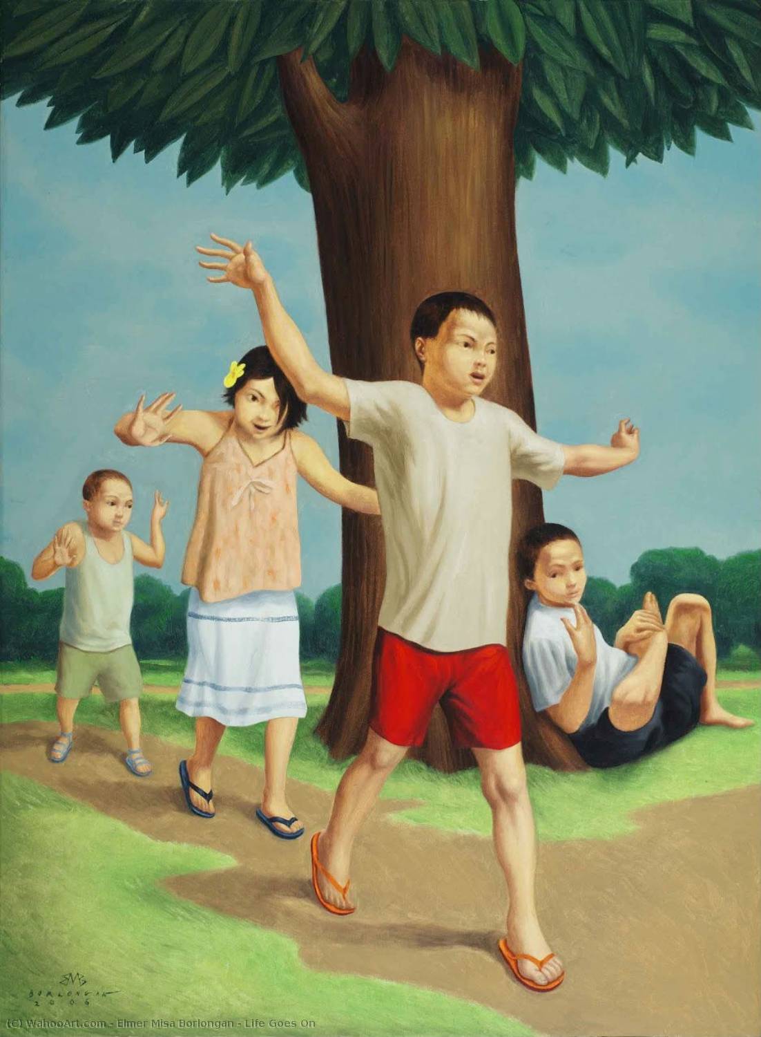A vida continua por Elmer Misa Borlongan Elmer Misa Borlongan | WahooArt.com