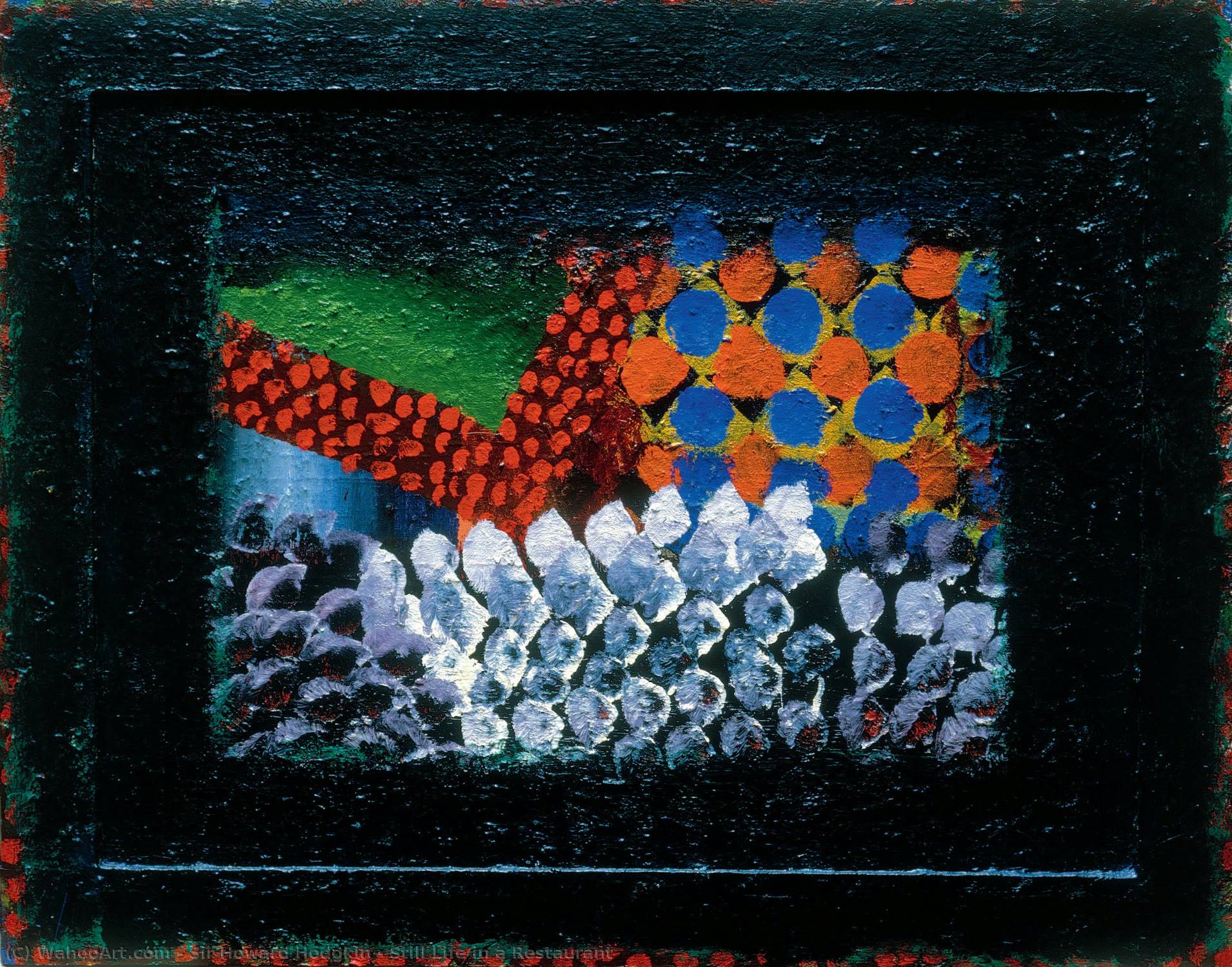 Still Life in a Restaurant, 1979 by Sir Howard Hodgkin (1932-2017 ...