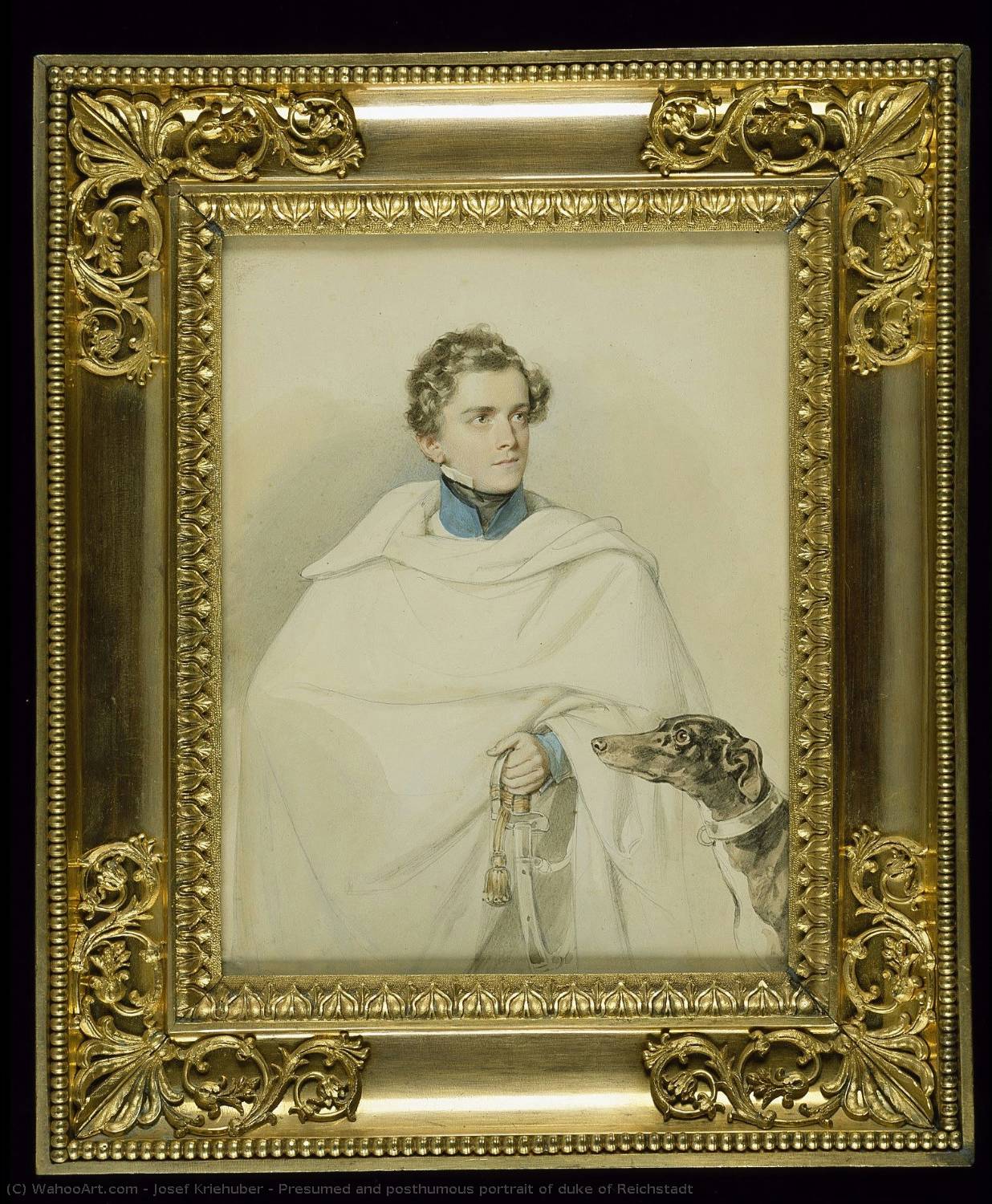 Paintings Reproductions Presumed and posthumous portrait of duke of ...