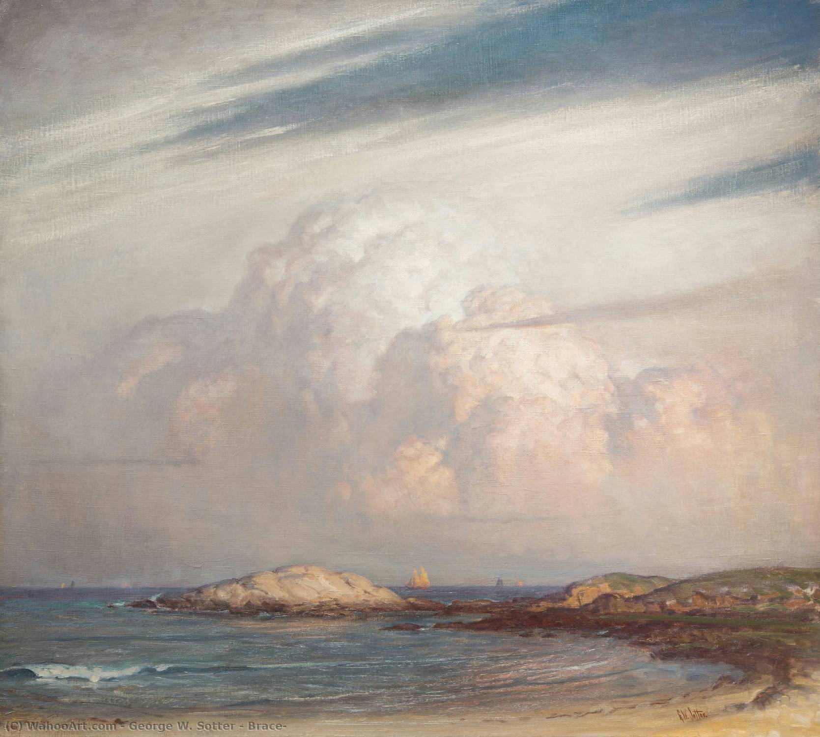 Order Artwork Replica Brace\ by George W. Sotter (1879-1953, United ...