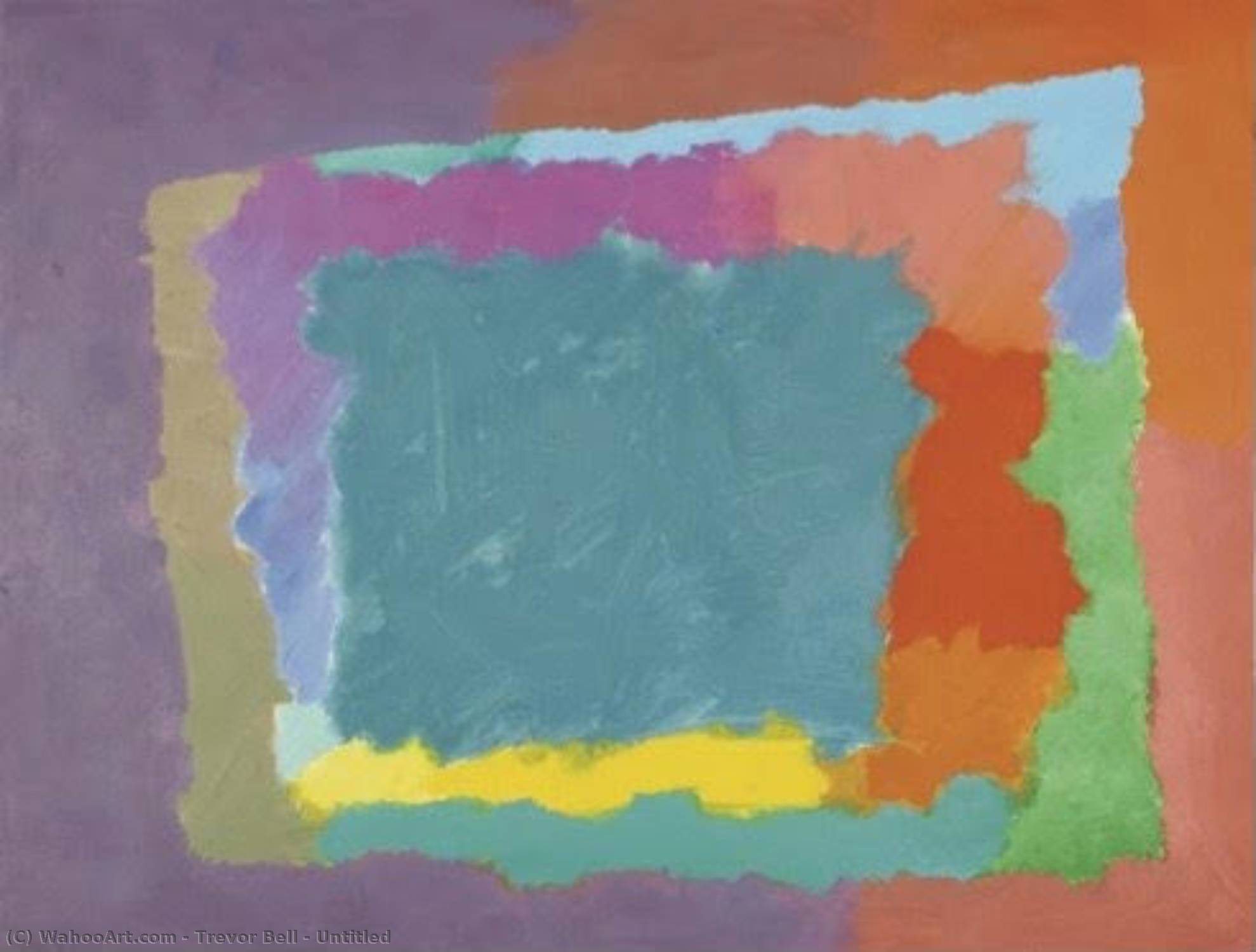 Untitled by Trevor Bell (1930-2017, United Kingdom) Trevor Bell ...