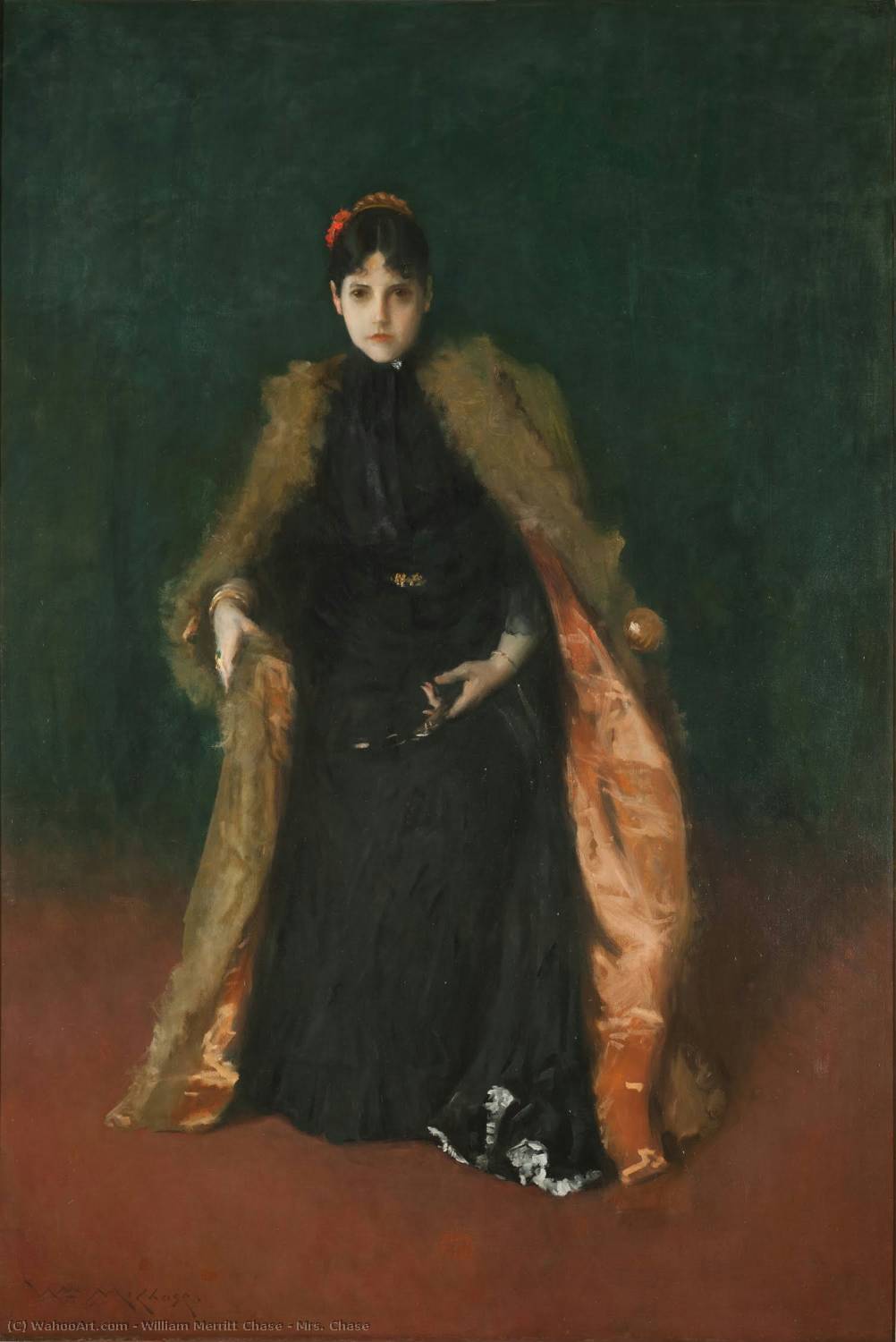 Get Paintings Reproductions Mrs. Chase, 1895 by William Merritt Chase ...