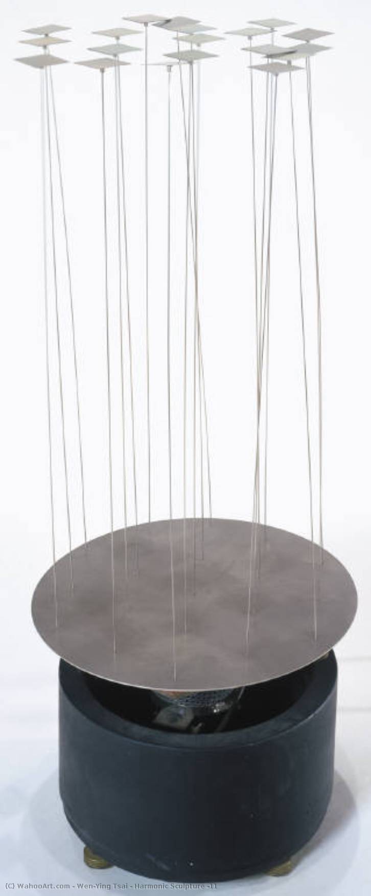 Harmonic Sculpture #11, 1968 by Wen-Ying Tsai (1928-2013, China) Wen-Ying Tsai | WahooArt.com