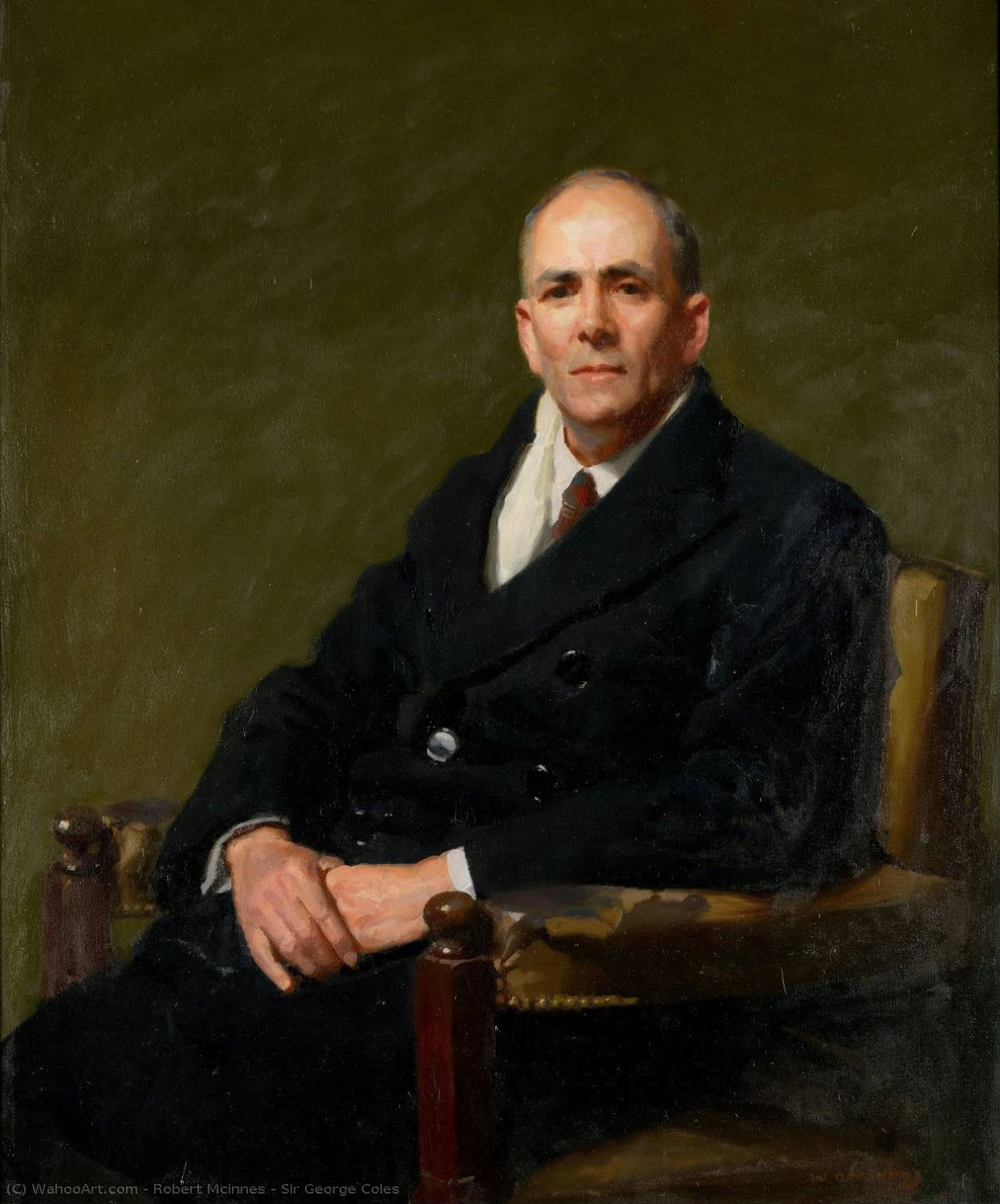 Order Artwork Replica Sir George Coles, 1935 by Robert Mcinnes (1801 ...