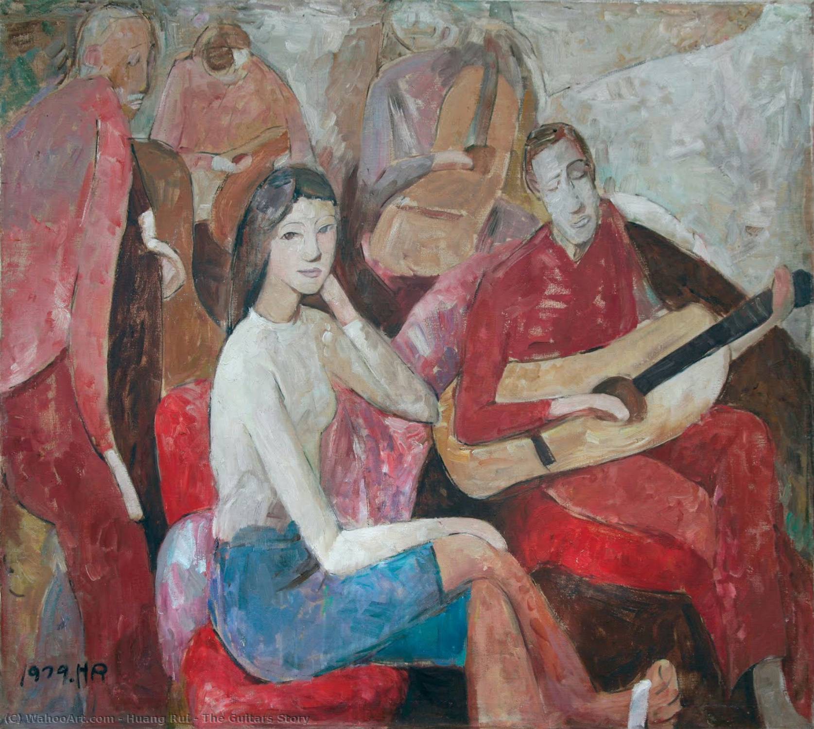 The Guitars Story by Huang Rui Huang Rui | WahooArt.com
