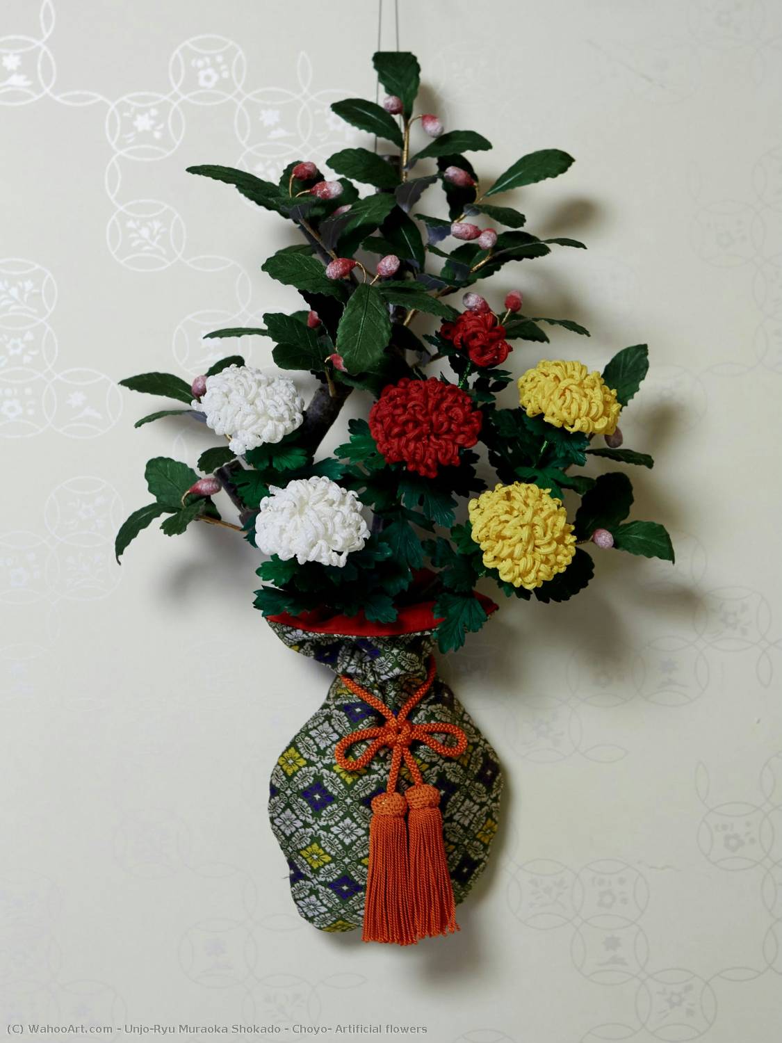 Choyo, Flores artificiales de Unjo-Ryu Muraoka Shokado Unjo-Ryu Muraoka ...