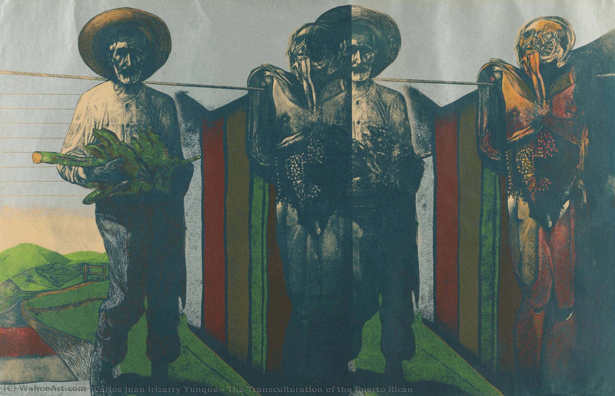 La Transculturación del Puerto Rico, 1976 de Carlos Juan Irizarry ...