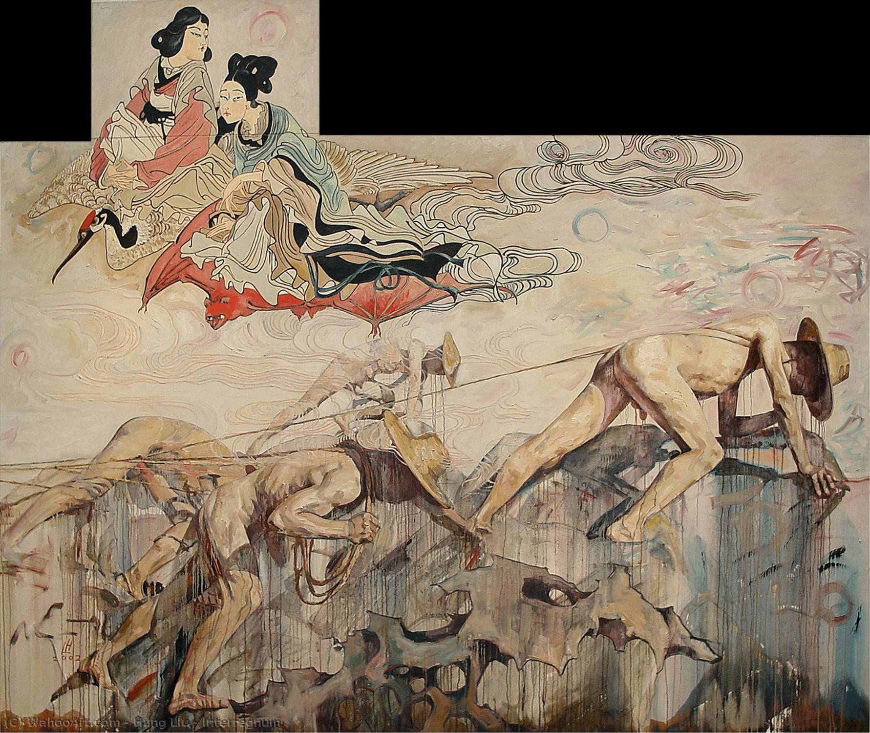 Interregnum, 2002 por Hung Liu (1948-2021, China) Hung Liu | WahooArt.com