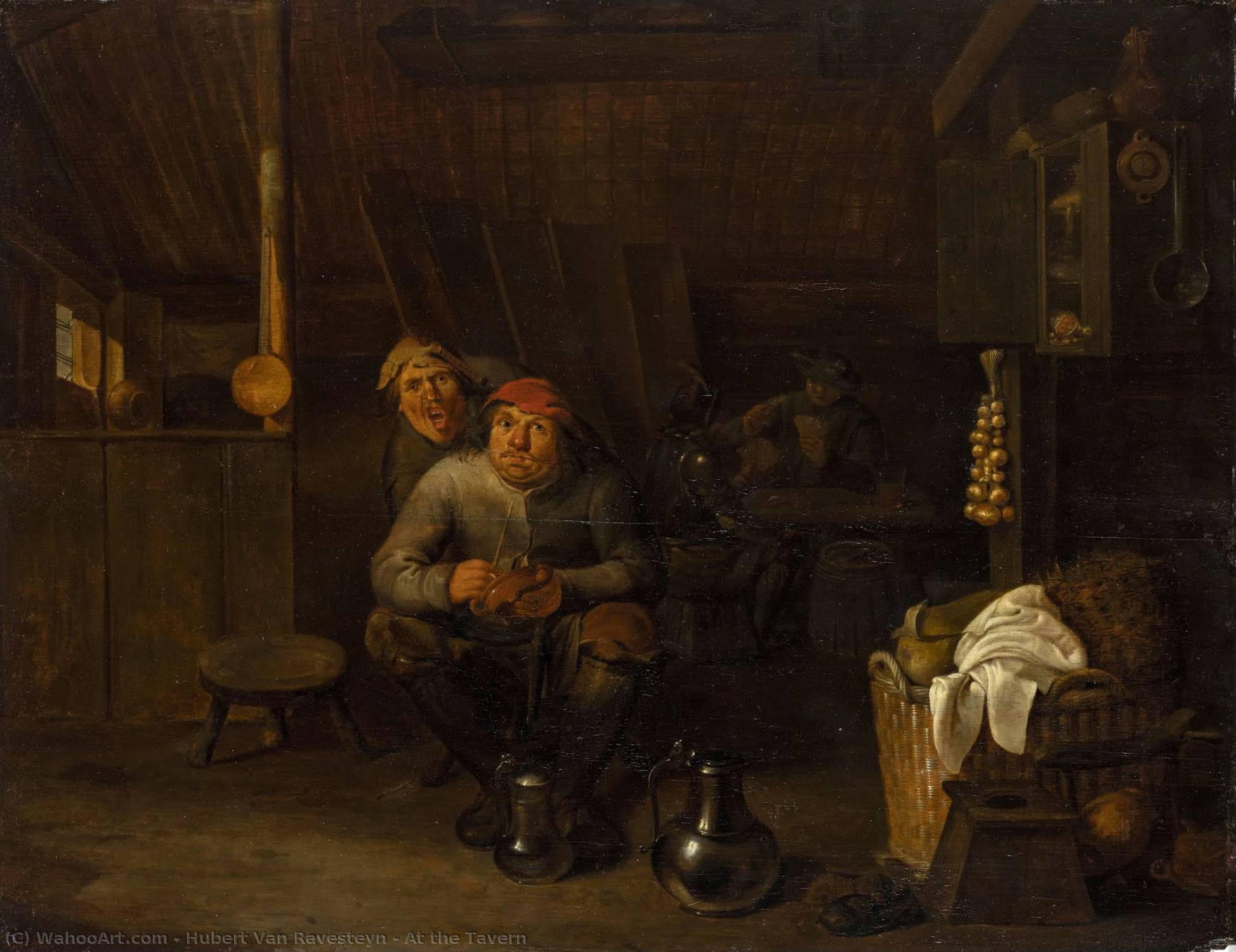 Compre Museu De Reproduções De Arte Na Tavern, 1600 por Hubert Van ...