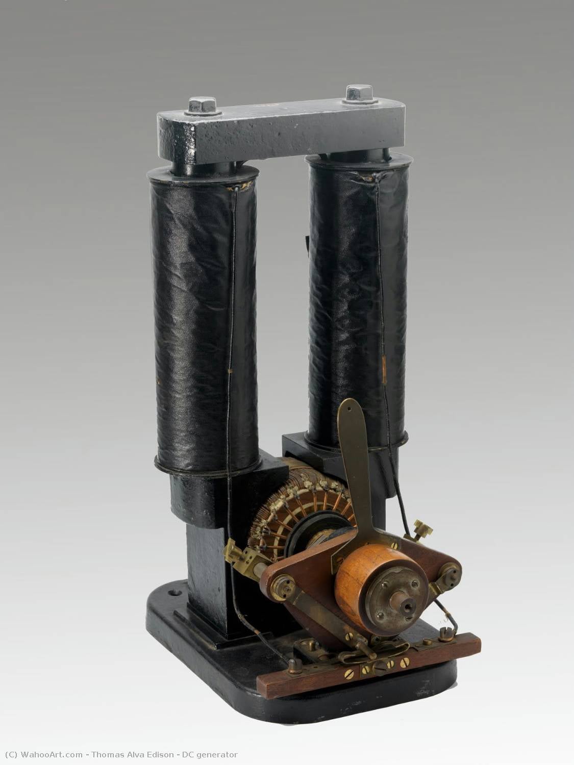 Grabados De Calidad Del Museo Generador DC, 1890 de Thomas Alva Edison ...