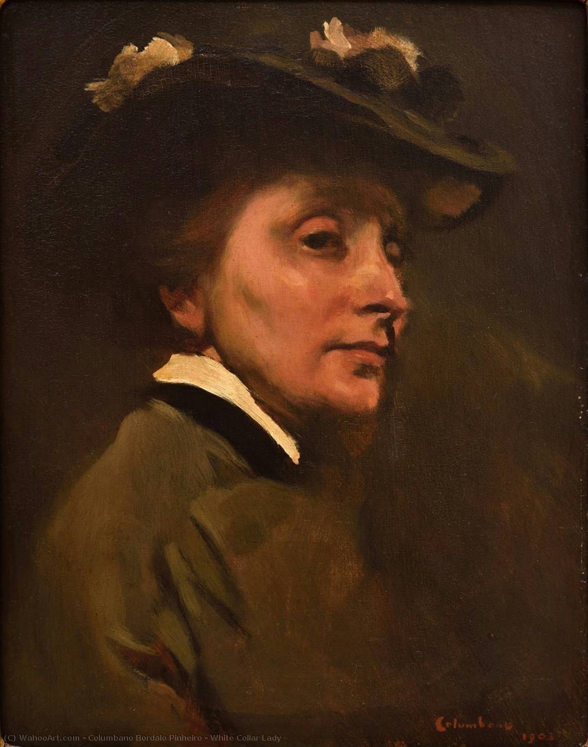 Obtenir Reproductions De Qualité Musée Lady de col blanc, 1903 de ...