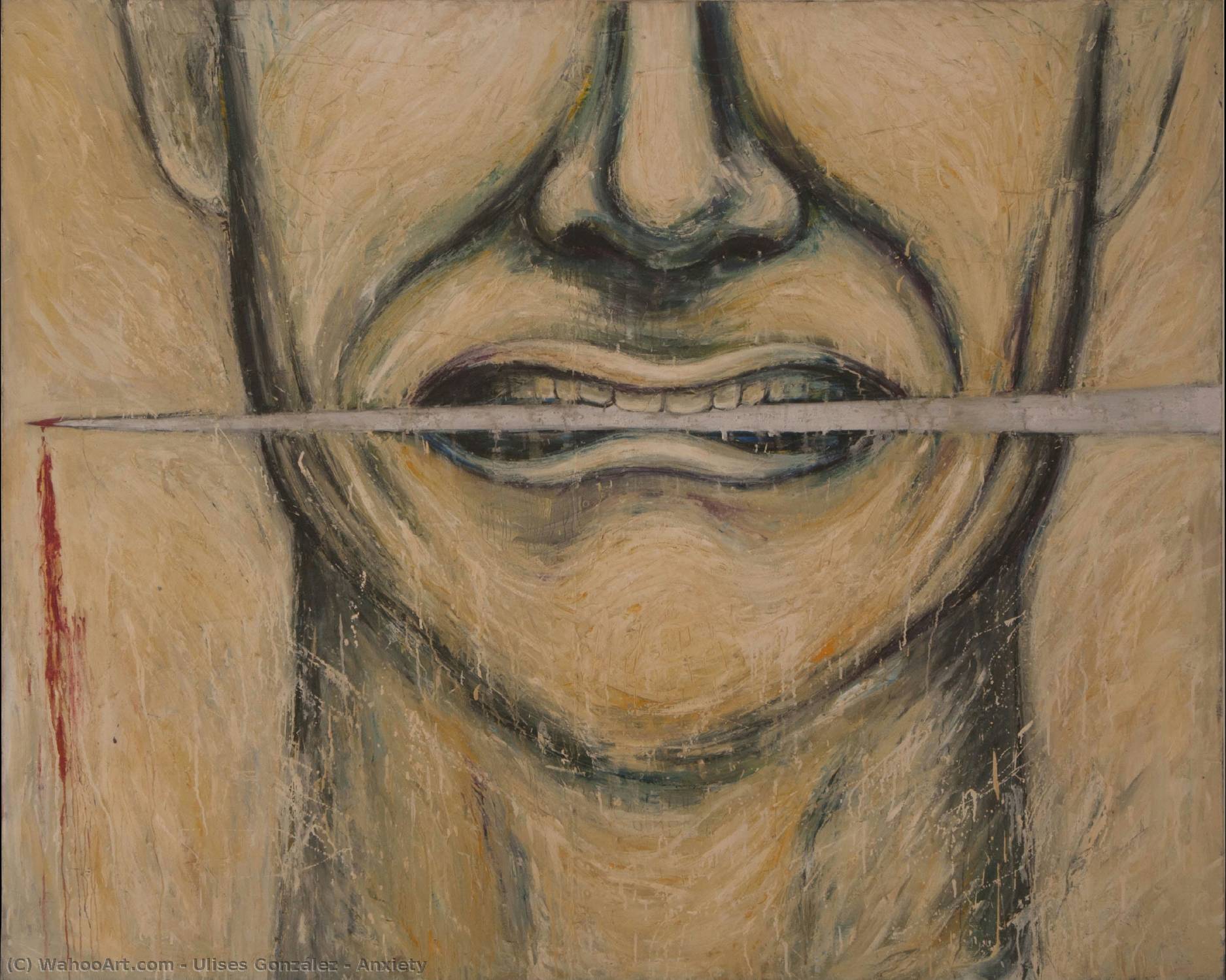 Anxiété, 1993 de Ulises González (1967-2015, Mexico) Ulises González ...