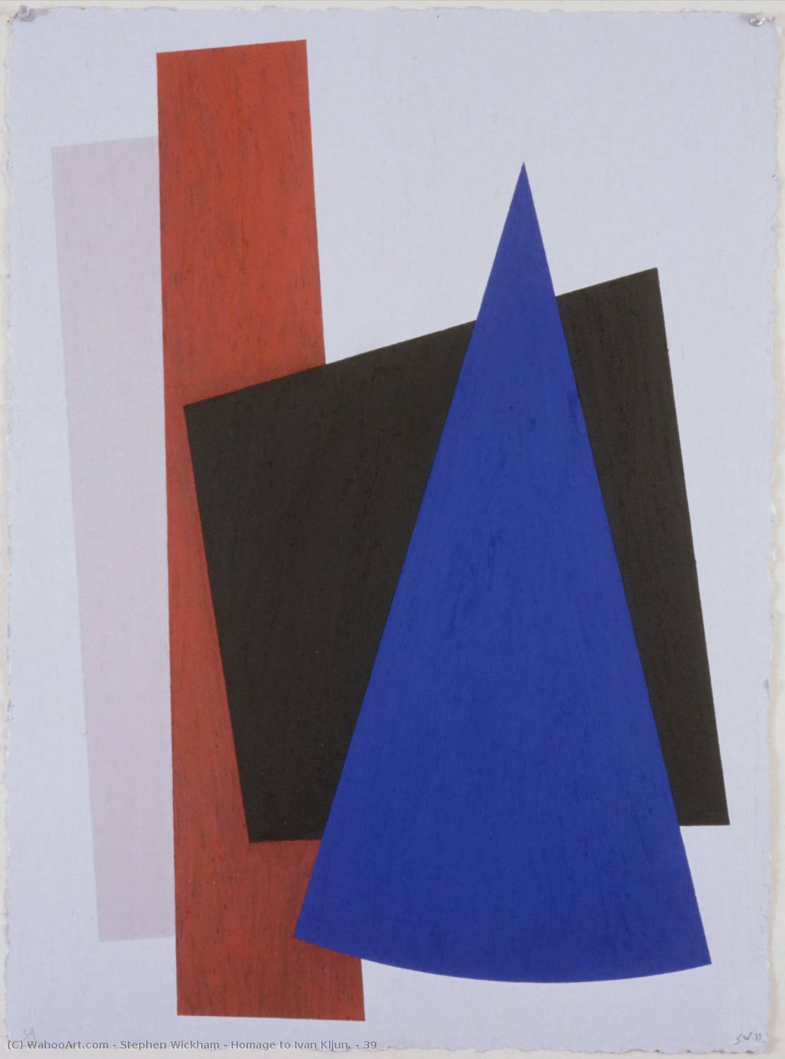 Homage to Ivan Kljun. # 39, 1989 by Stephen Wickham Stephen Wickham ...