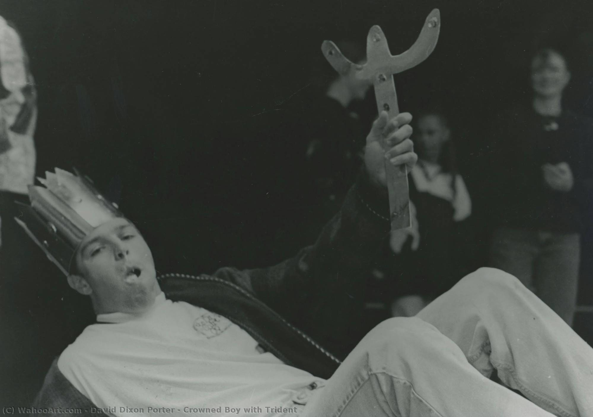 Buy Museum Art Reproductions Crowned Boy with Trident, 1971 by David ...