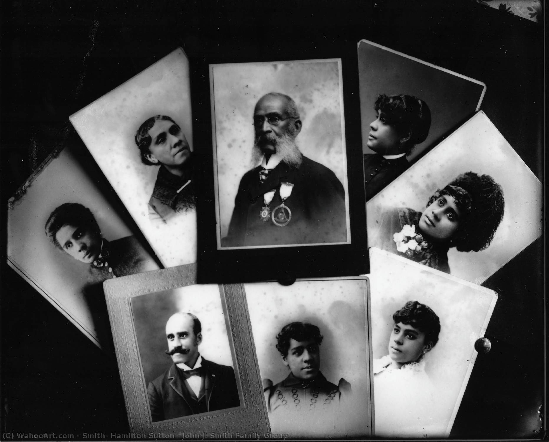 Adquirir Reproducciones De Pinturas John J. Smith Family Group de Smith ...