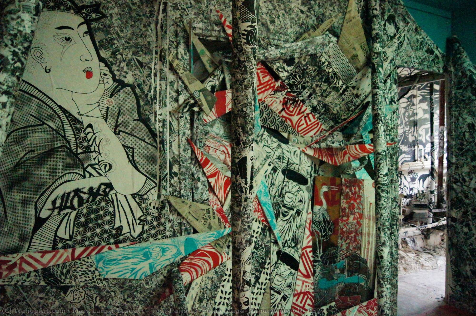 Tour Paris 13, 5ème étage, Appartement N° 952 de Mark Lamar Stewart ...