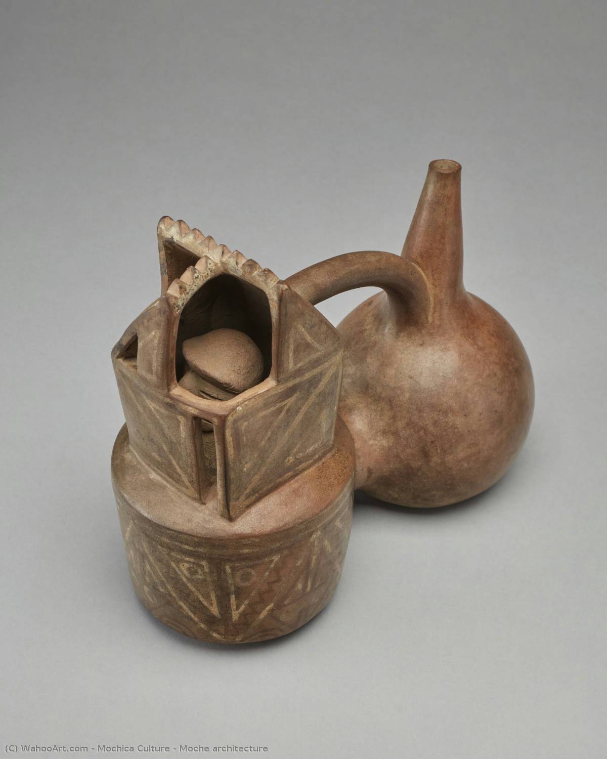 Moche architecture by Mochica Culture Mochica Culture | WahooArt.com