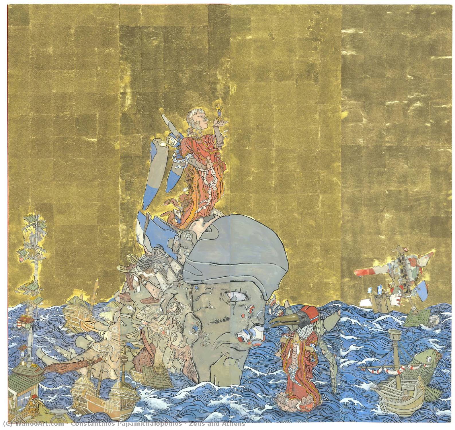 Zeus et Athènes, 2019 de Constantinos Papamichalopoulos Constantinos ...