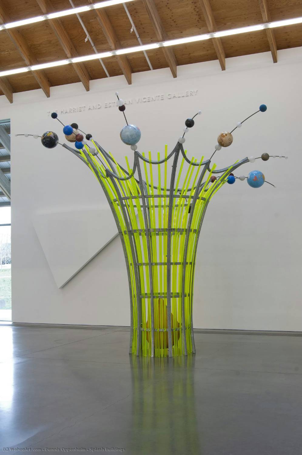 Splash Buildings, 2009 by Dennis Oppenheim (1938-2011, United States ...