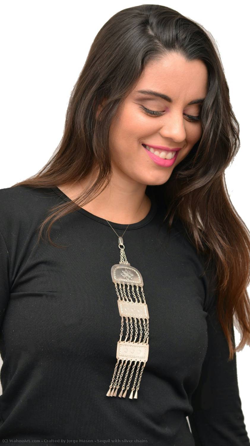 Sequil con cadenas de plata, 1900 de Crafted By Jorge Mason Crafted By ...