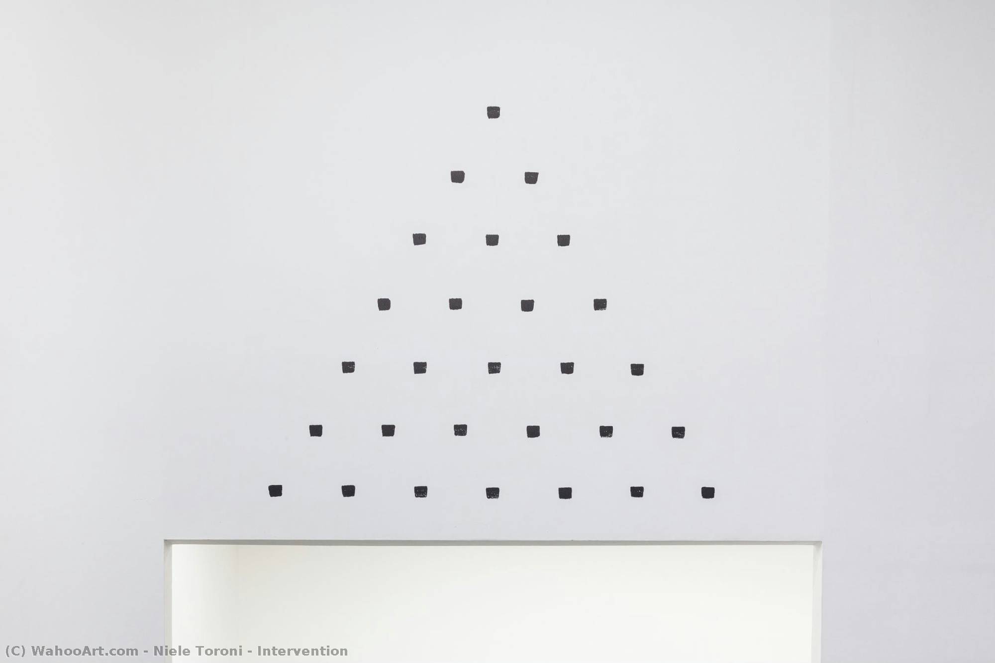 Intervention by Niele Toroni Niele Toroni | WahooArt.com