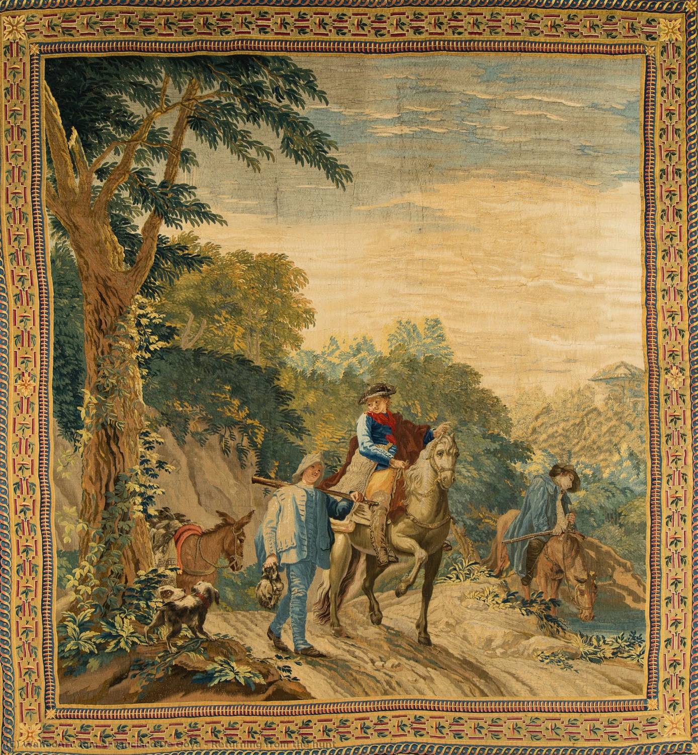 Comprar Reproducciones De Arte Del Museo Volviendo de la caza, 1784 de Francisco De Goya (1746 ...