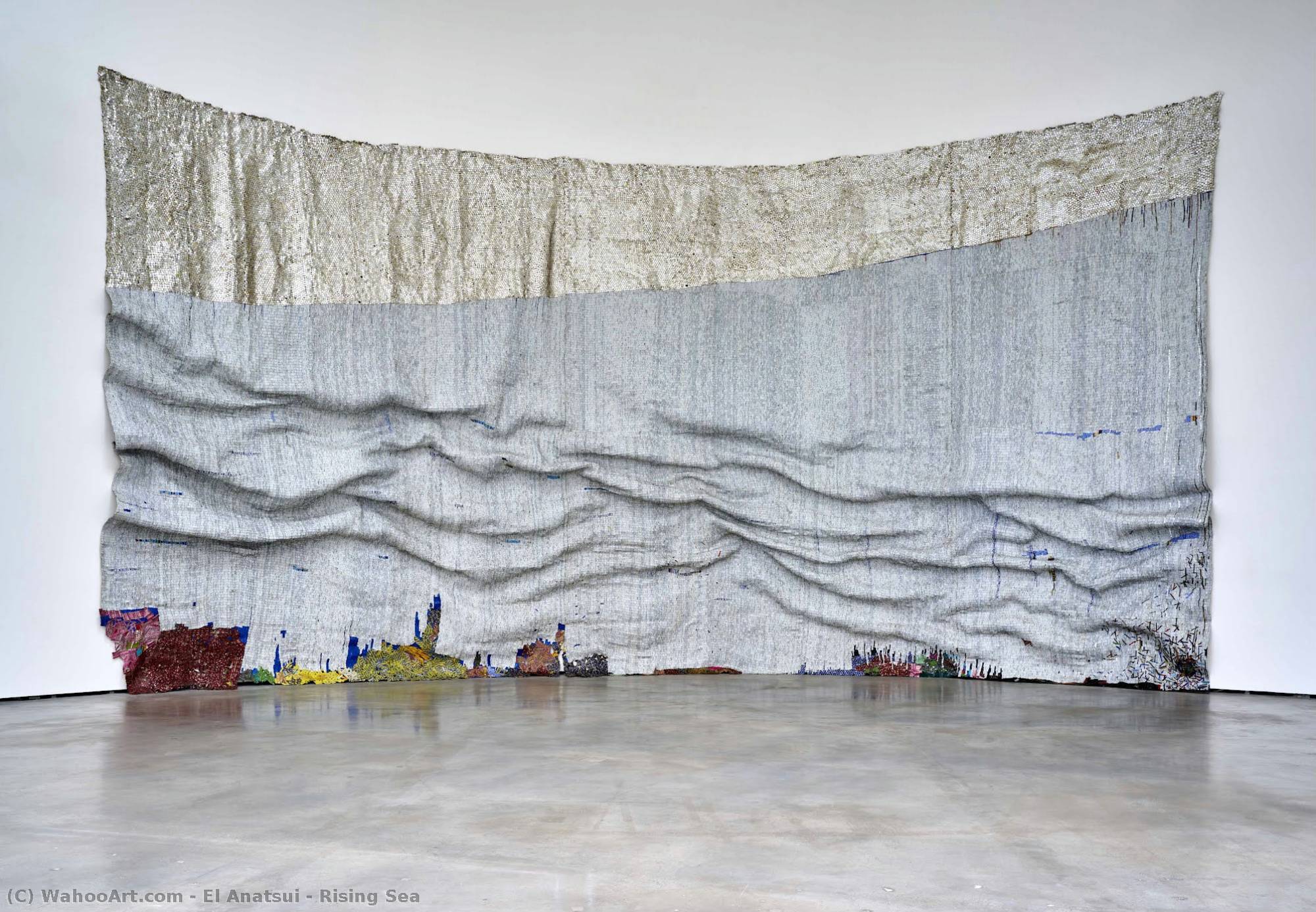 Rising Sea, 2019 by El Anatsui El Anatsui | WahooArt.com