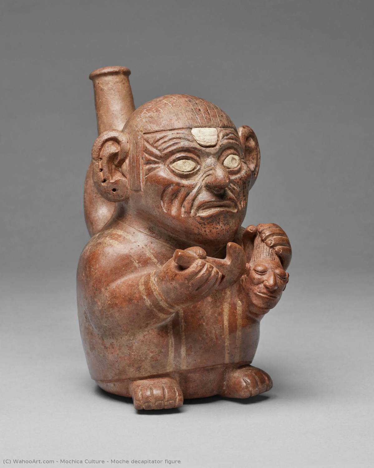 Moche 斩首图 通过 Mochica Culture Mochica Culture | WahooArt.com