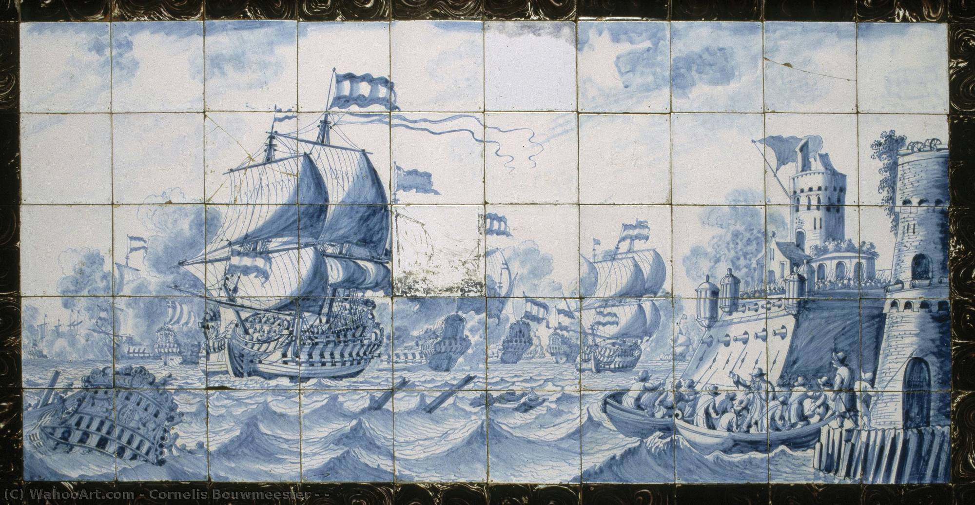 Get Art Reproductions \, 1730 by Cornelis Bouwmeester (1652-1733 ...