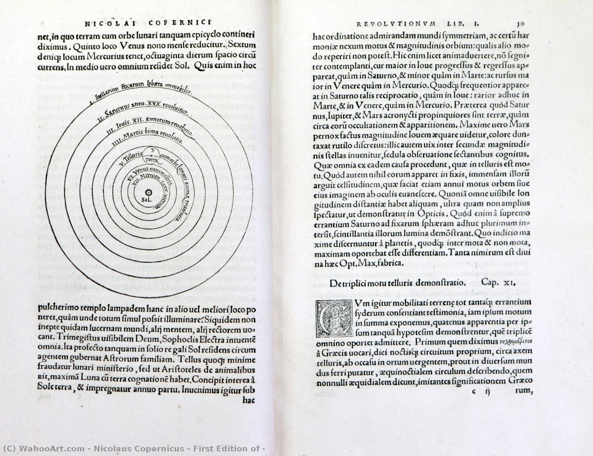 Pedir Reproducciones De Arte Primera edición de \, 1543 de Nicolaus ...