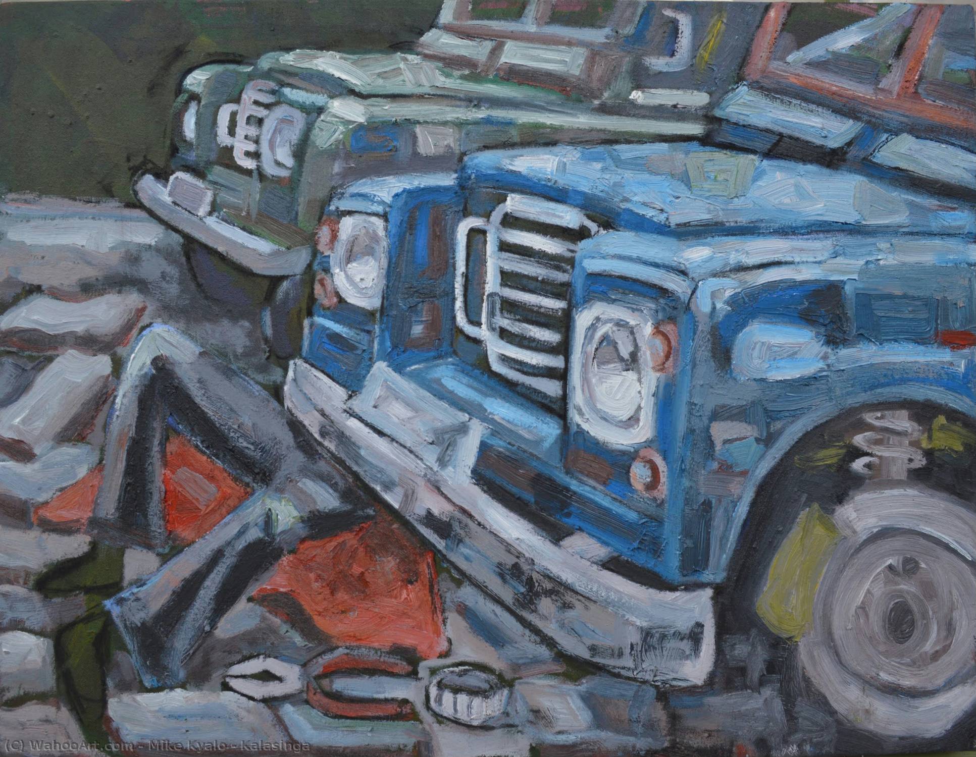 Kalasinga by Mike Kyalo Mike Kyalo | WahooArt.com